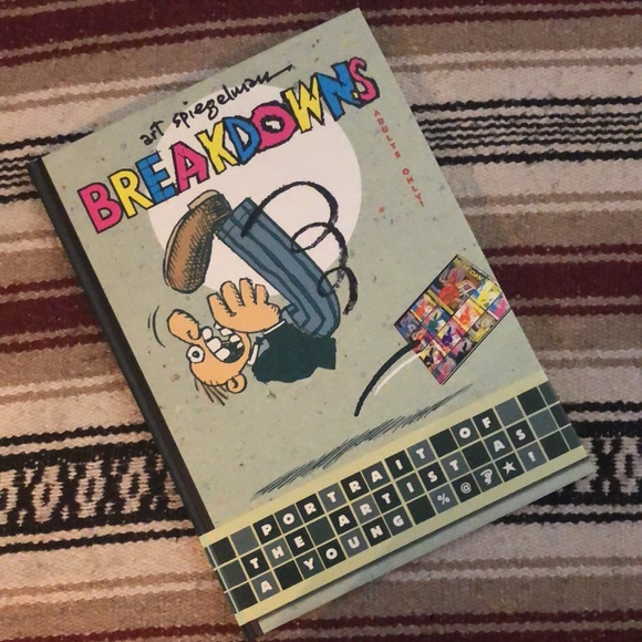 pantheon books | Other | Signed Art Spiegelman Breakdowns Portrait Of The Artist As A Young ...